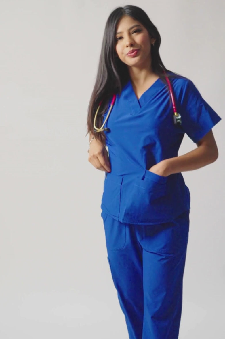 Royal Blue scrub – Medzen